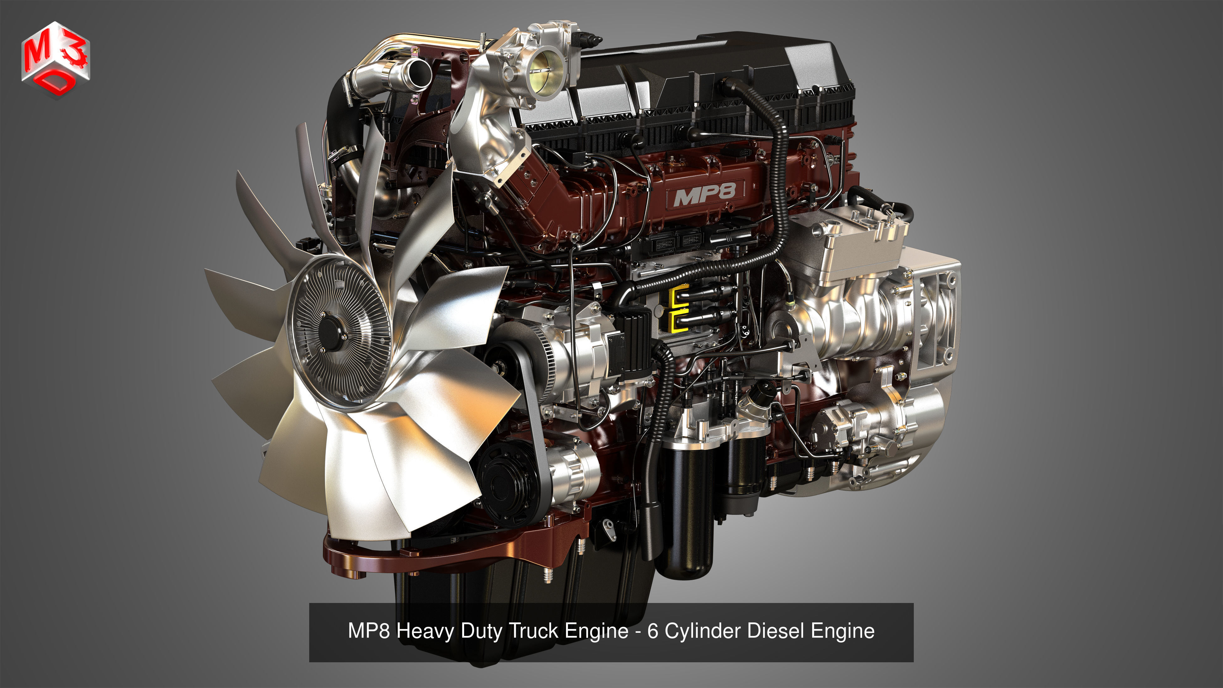 Engines Package - V2- Diesel Engines 3D Model Collection | CGTrader