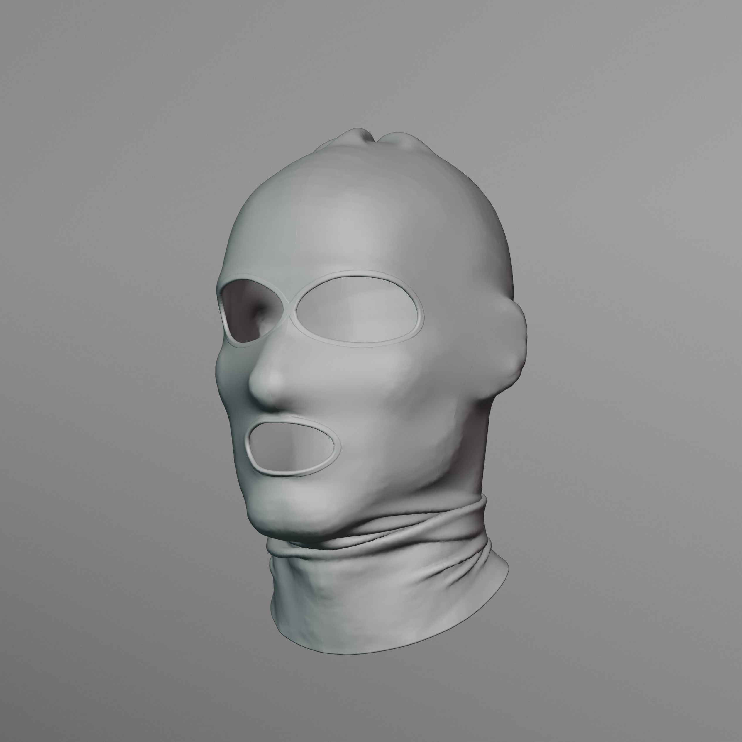 Balaclava mask - Marvelous Designer 3D model free 3D model | CGTrader