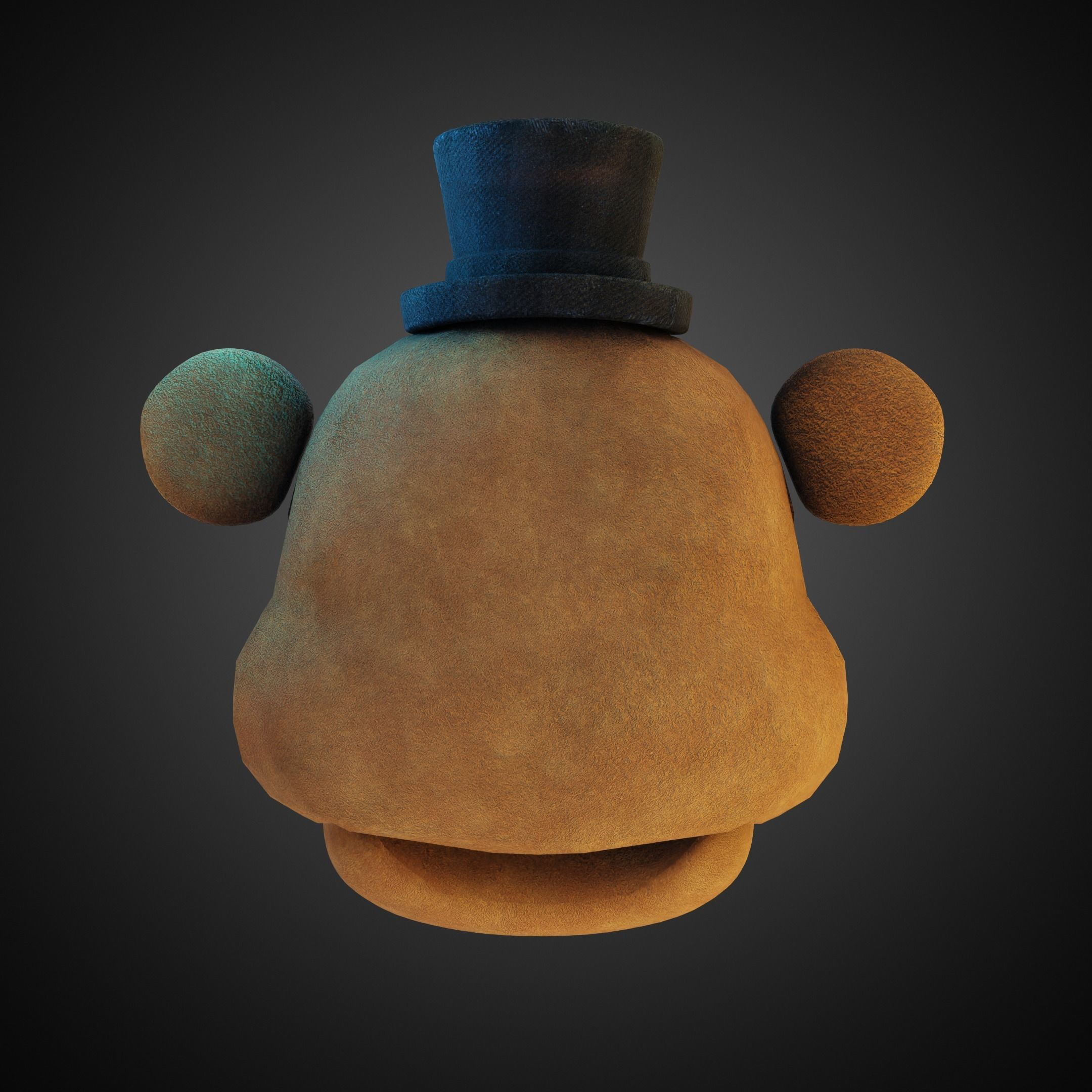 Five Nights at Freddys Freddy Head for Cosplay 3D model 3D printable ...