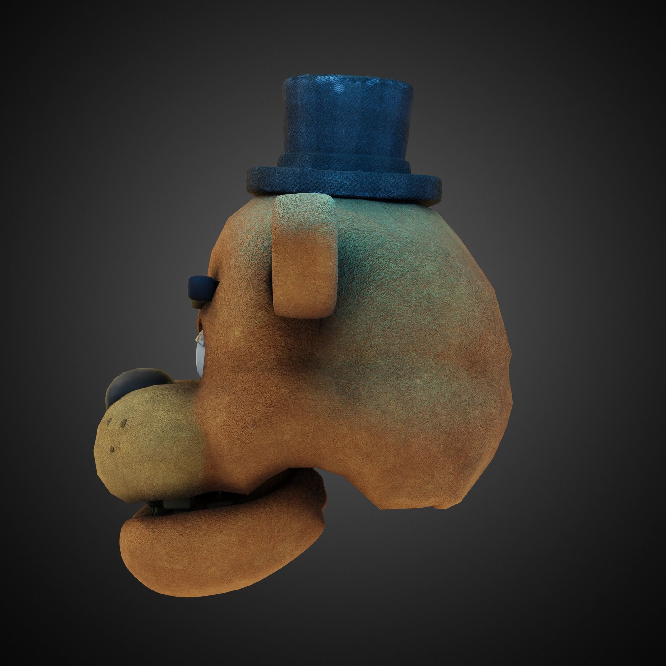 Five Nights at Freddys Freddy Head for Cosplay 3D model 3D printable ...