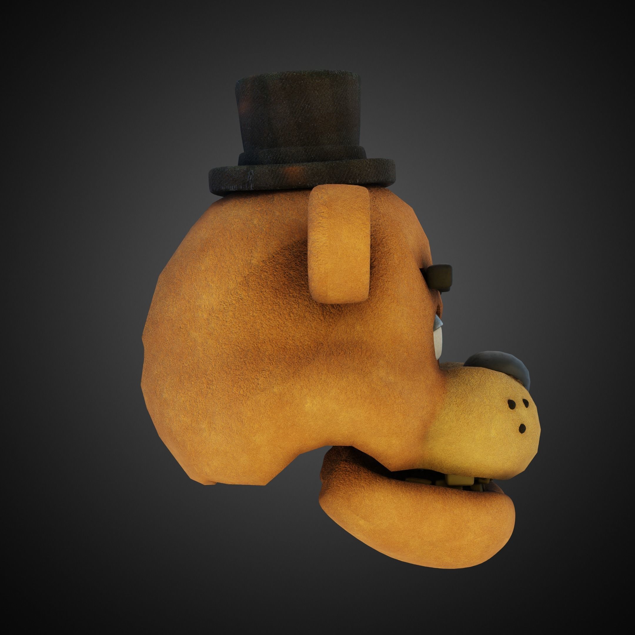 Five Nights at Freddys Freddy Head for Cosplay 3D model 3D printable ...