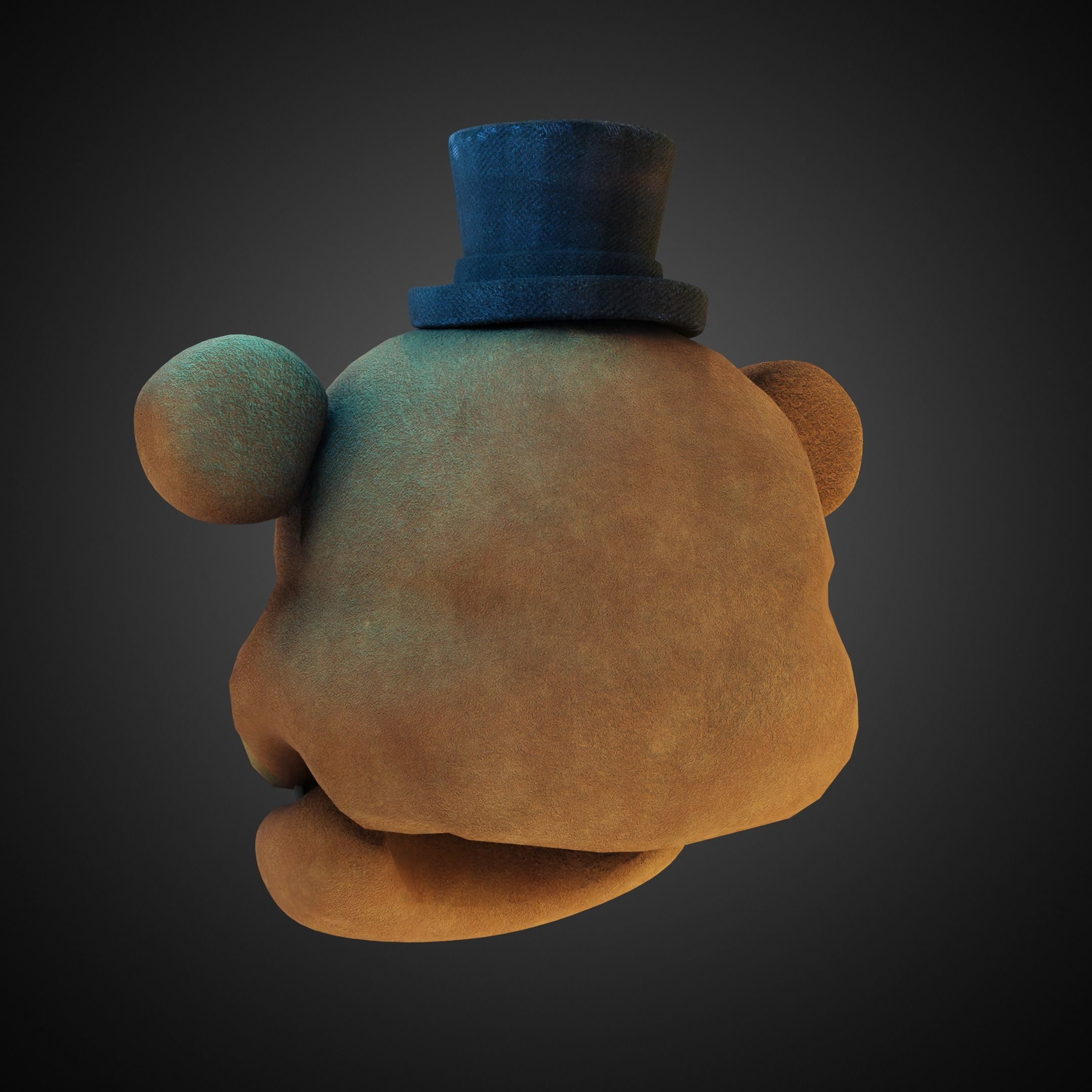 Five Nights at Freddys Freddy Head for Cosplay 3D model 3D printable ...