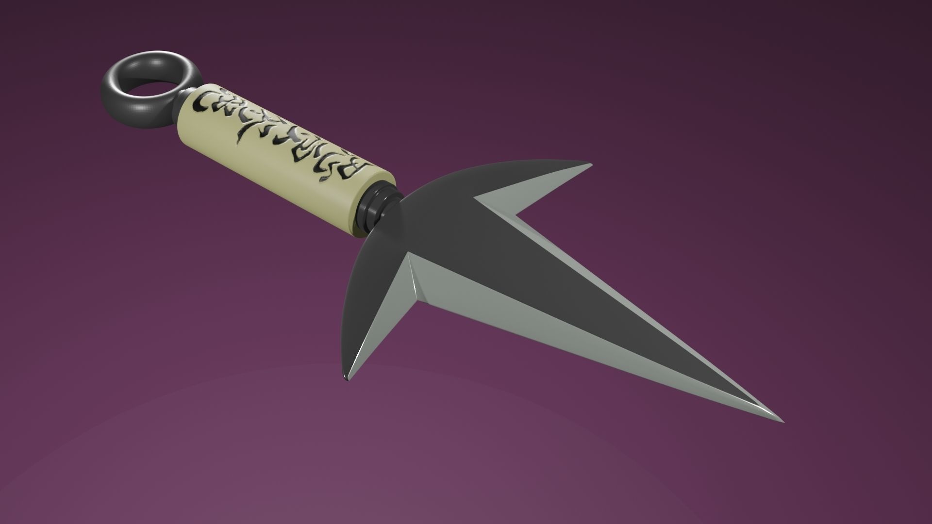 MINATO KUNAI HIRAISHIN NARUTO FAN ART 3D model 3D printable | CGTrader