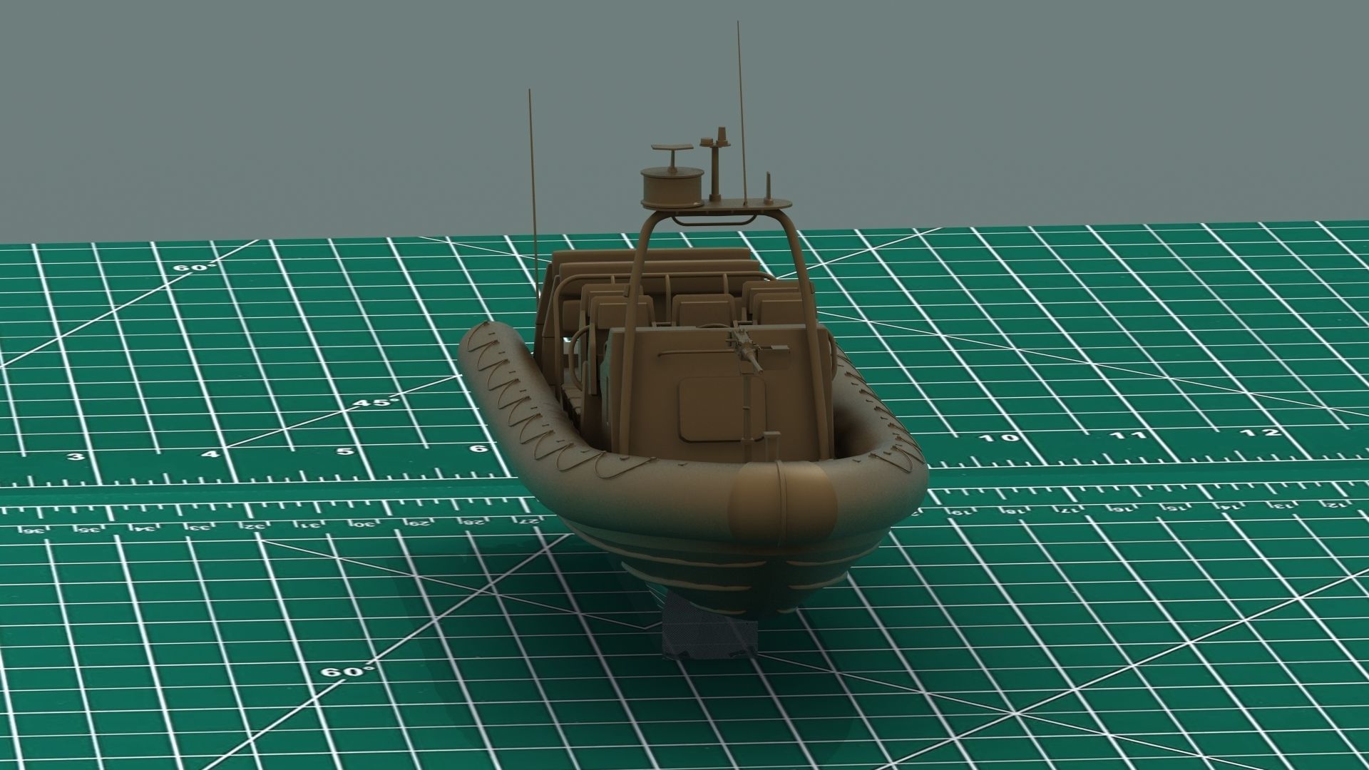 RHIB 11m NSW 3D model 3D printable | CGTrader