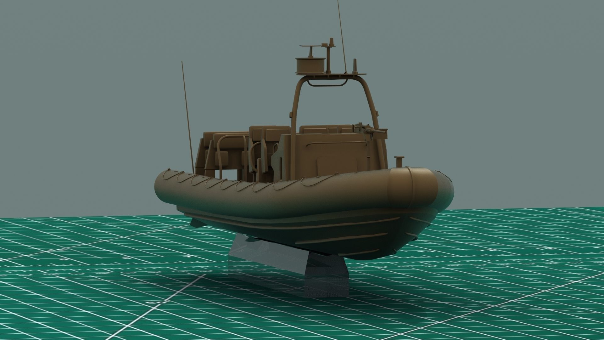 RHIB 11m NSW 3D model 3D printable | CGTrader