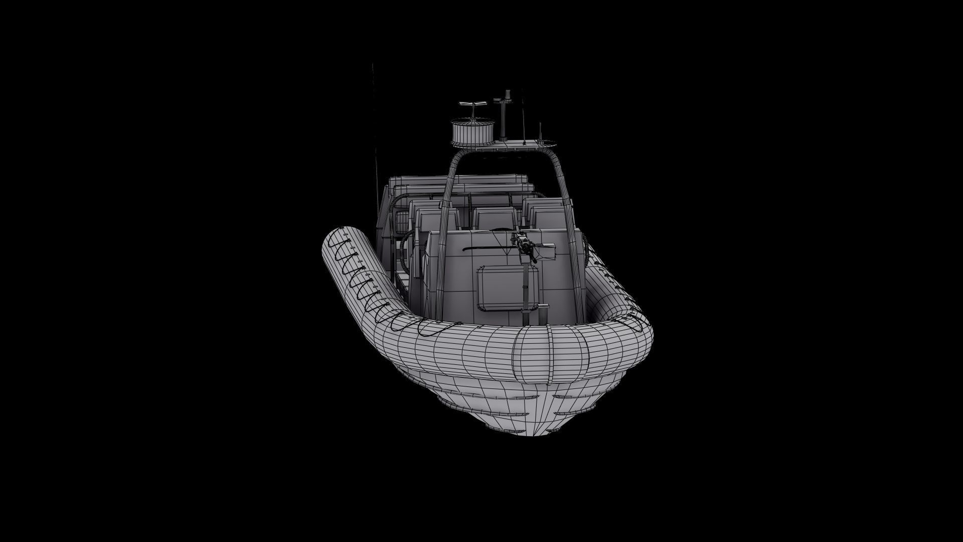 RHIB 11m NSW 3D model 3D printable | CGTrader