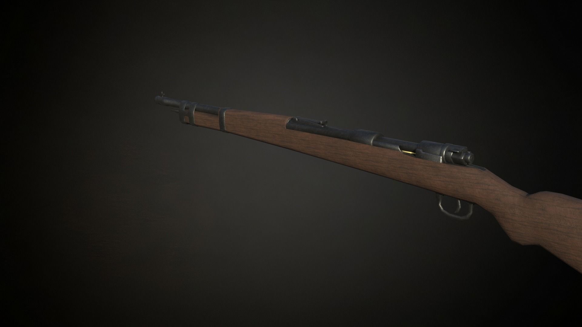 3D model Kar 98k german ww2 rifle VR / AR / low-poly | CGTrader