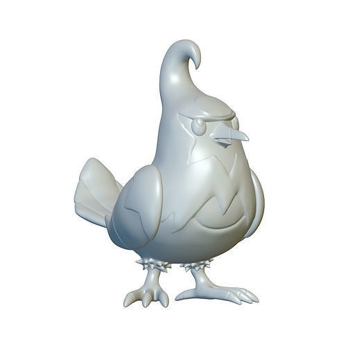 Pokemon Staravia - 397 3D model 3D printable | CGTrader