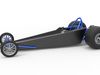 Dragster with twin Turbonique drag axle Scale 1 to 25 3D model 3D ...