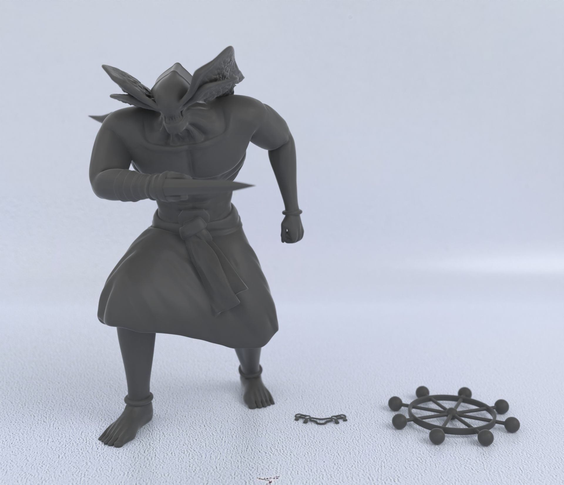 Mahoraga- jujutsu kaisen 3D model 3D printable | CGTrader
