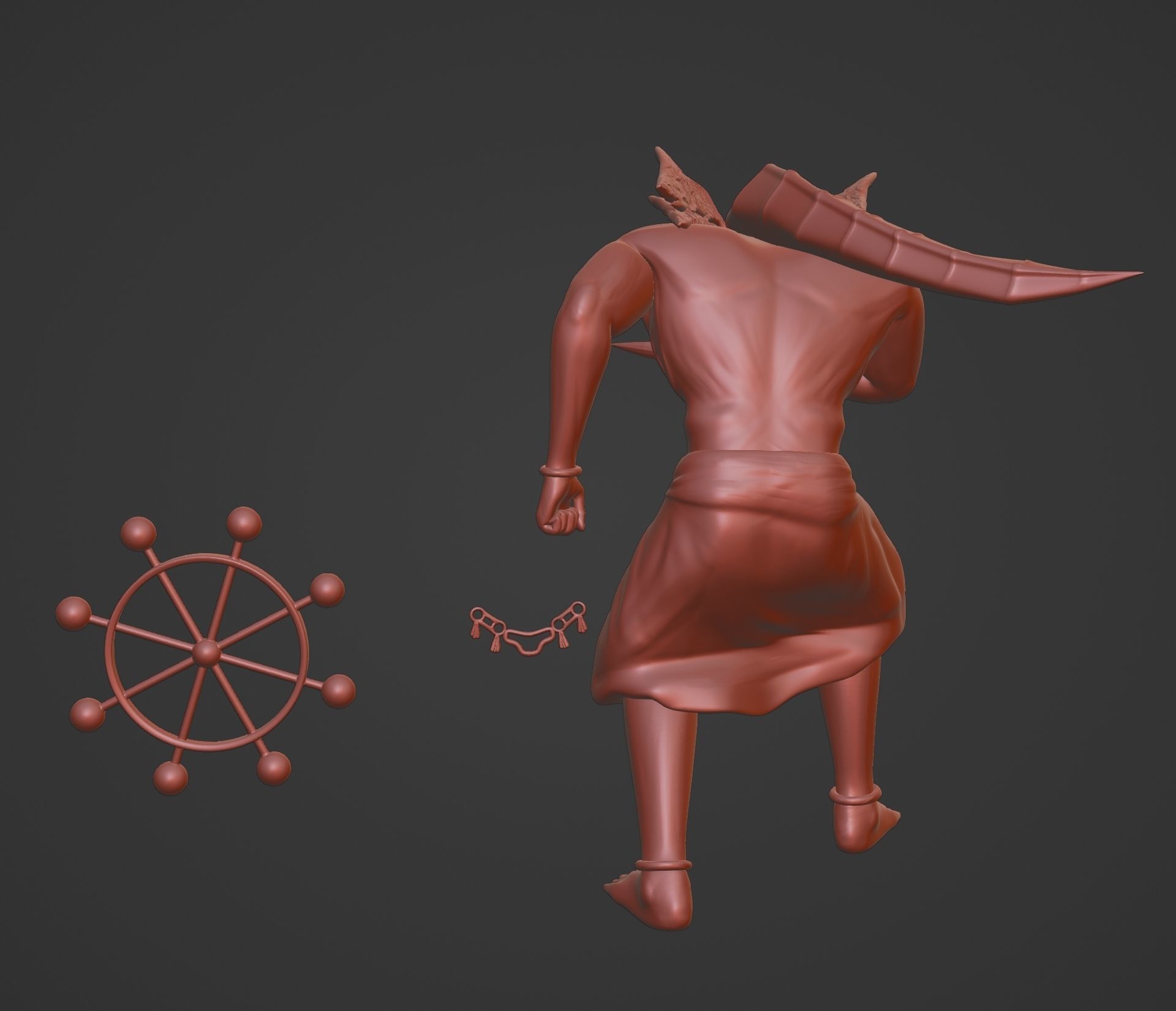 Mahoraga- jujutsu kaisen 3D model 3D printable | CGTrader