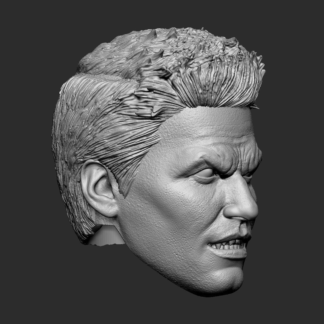 Angel Vampire - Buffy the Vampire Slayer head 3D model 3D printable ...