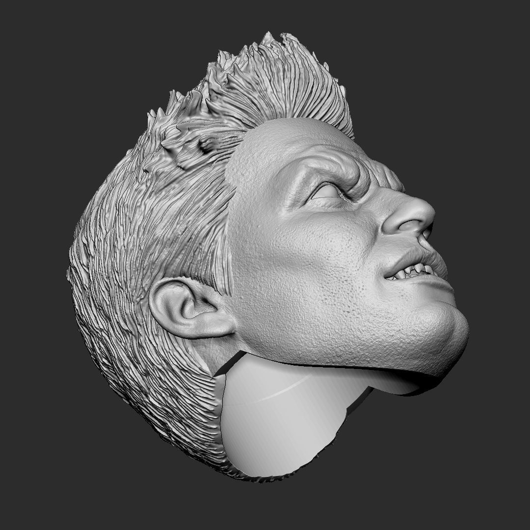Angel Vampire - Buffy the Vampire Slayer head 3D model 3D printable ...