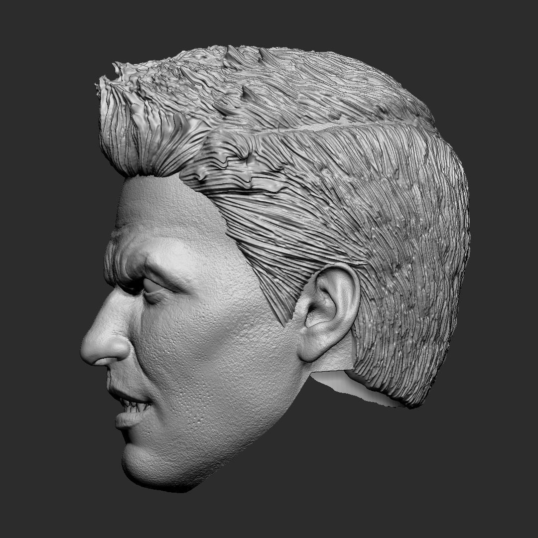Angel Vampire - Buffy the Vampire Slayer head 3D model 3D printable ...
