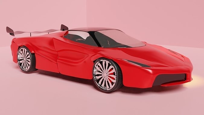 Dream Supercar 3D model | CGTrader