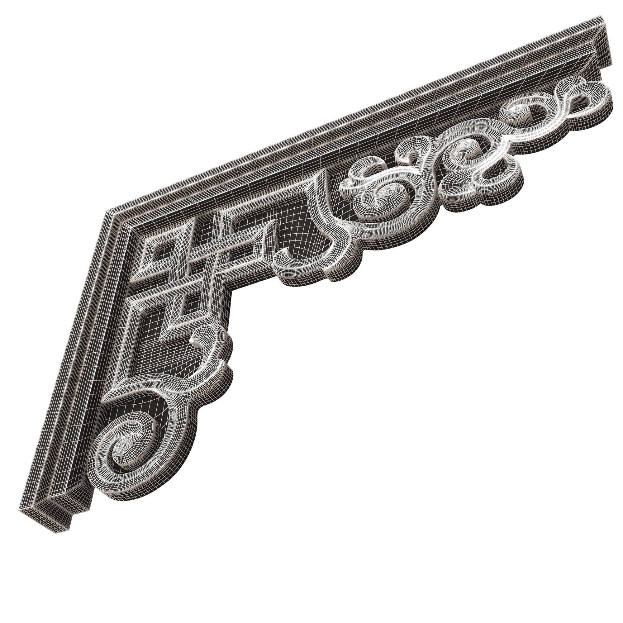 3D model Stair Brackets 01 VR / AR / low-poly | CGTrader