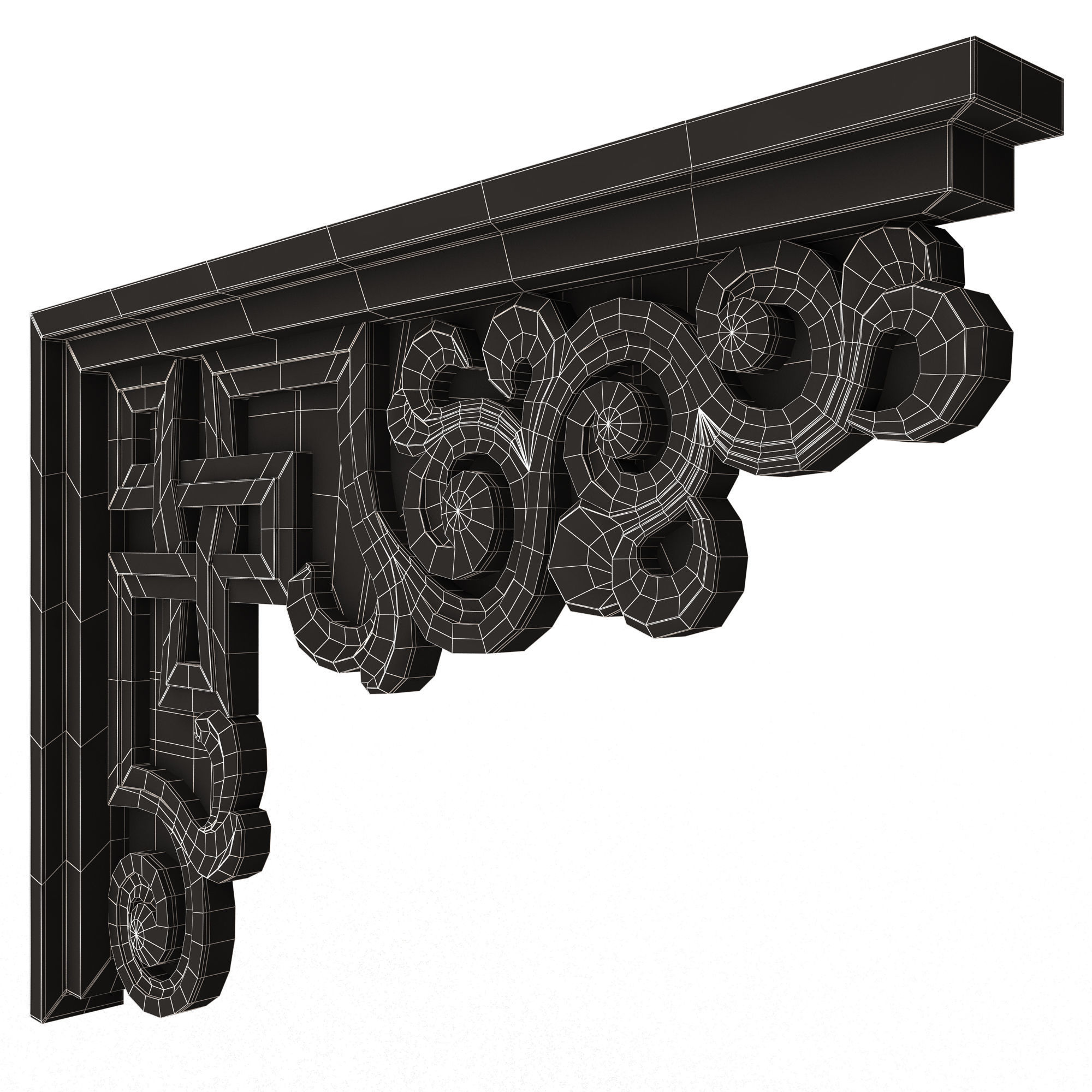 3D model Stair Brackets 01 VR / AR / low-poly | CGTrader