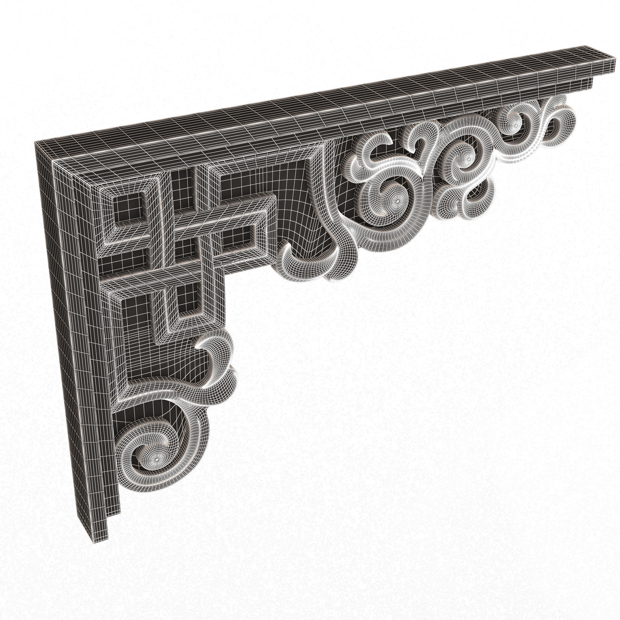 3D model Stair Brackets 01 VR / AR / low-poly | CGTrader
