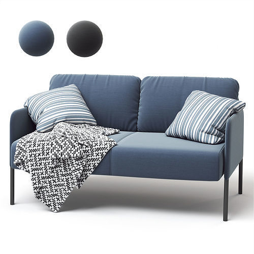 IKEA GLOSTAD sofa 3D model | CGTrader