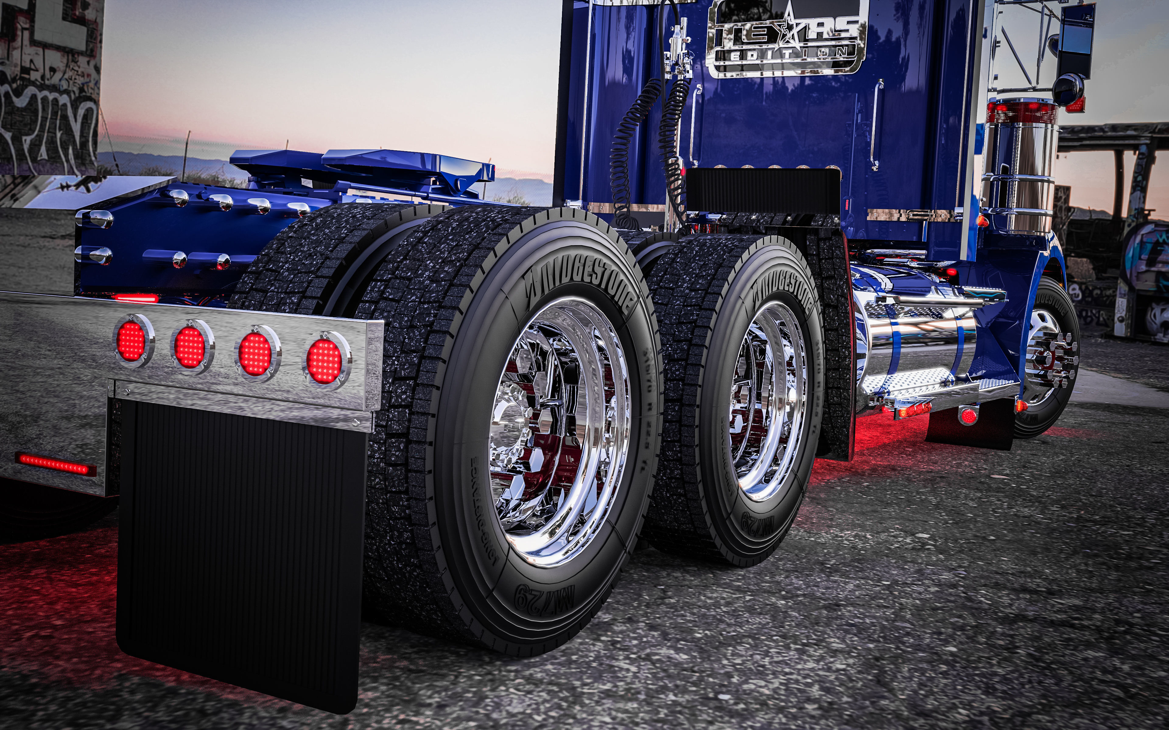 Kenworth T800 American Custom John-Design 3D model | CGTrader