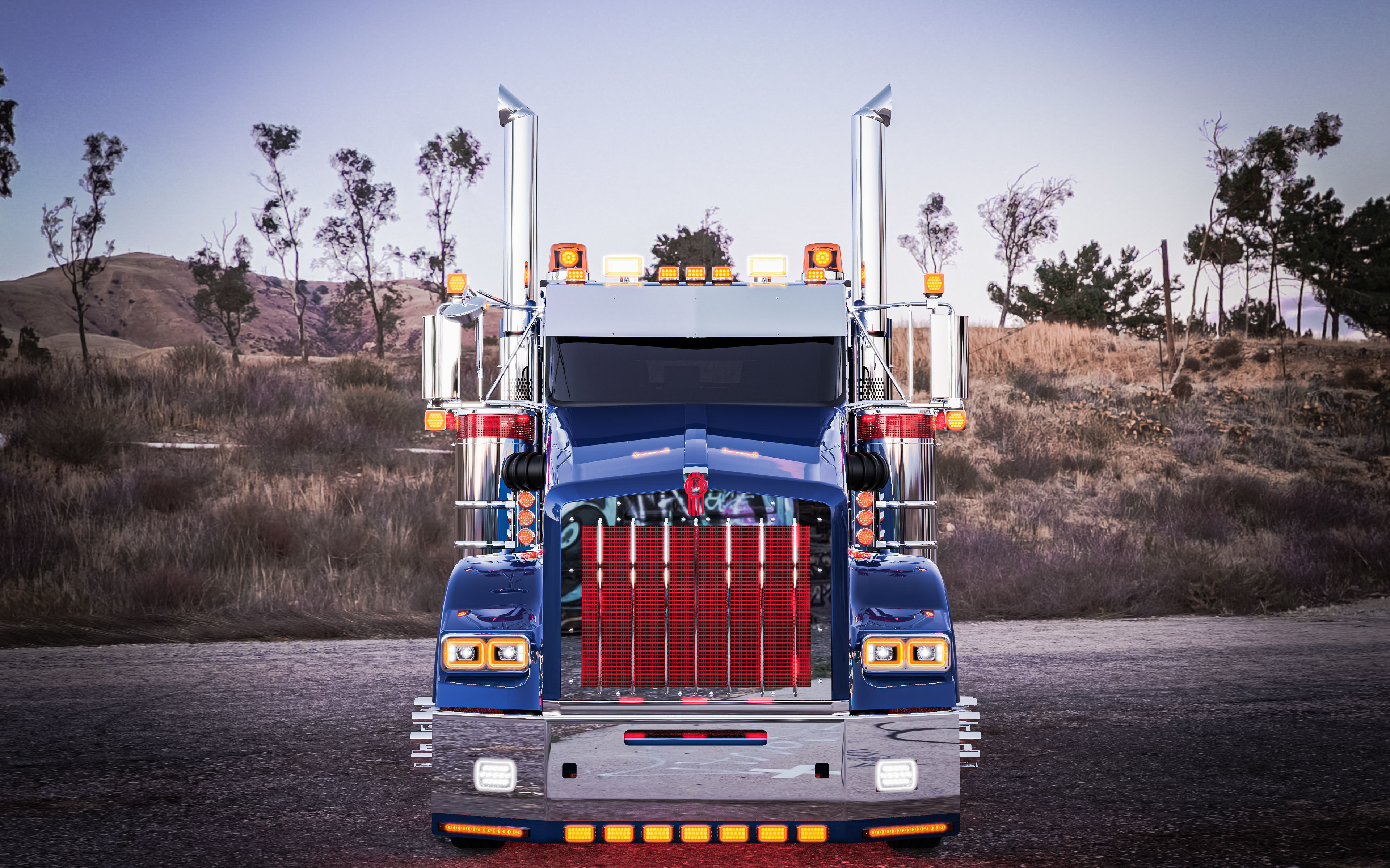 Kenworth T800 American Custom John-Design 3D model | CGTrader