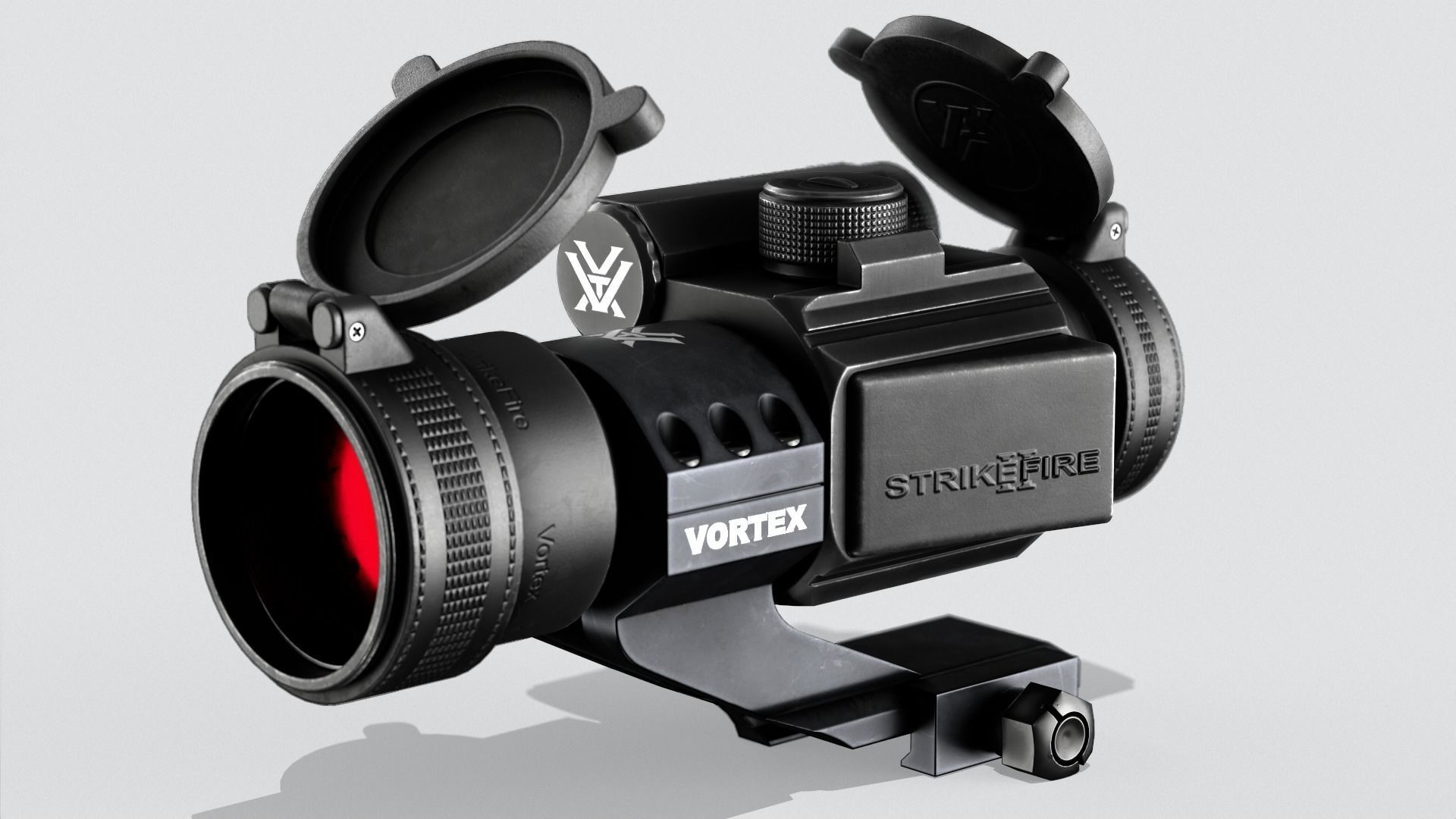 3D model Vortex StrikeFire2 Red Dot Sight VR / AR / low-poly | CGTrader