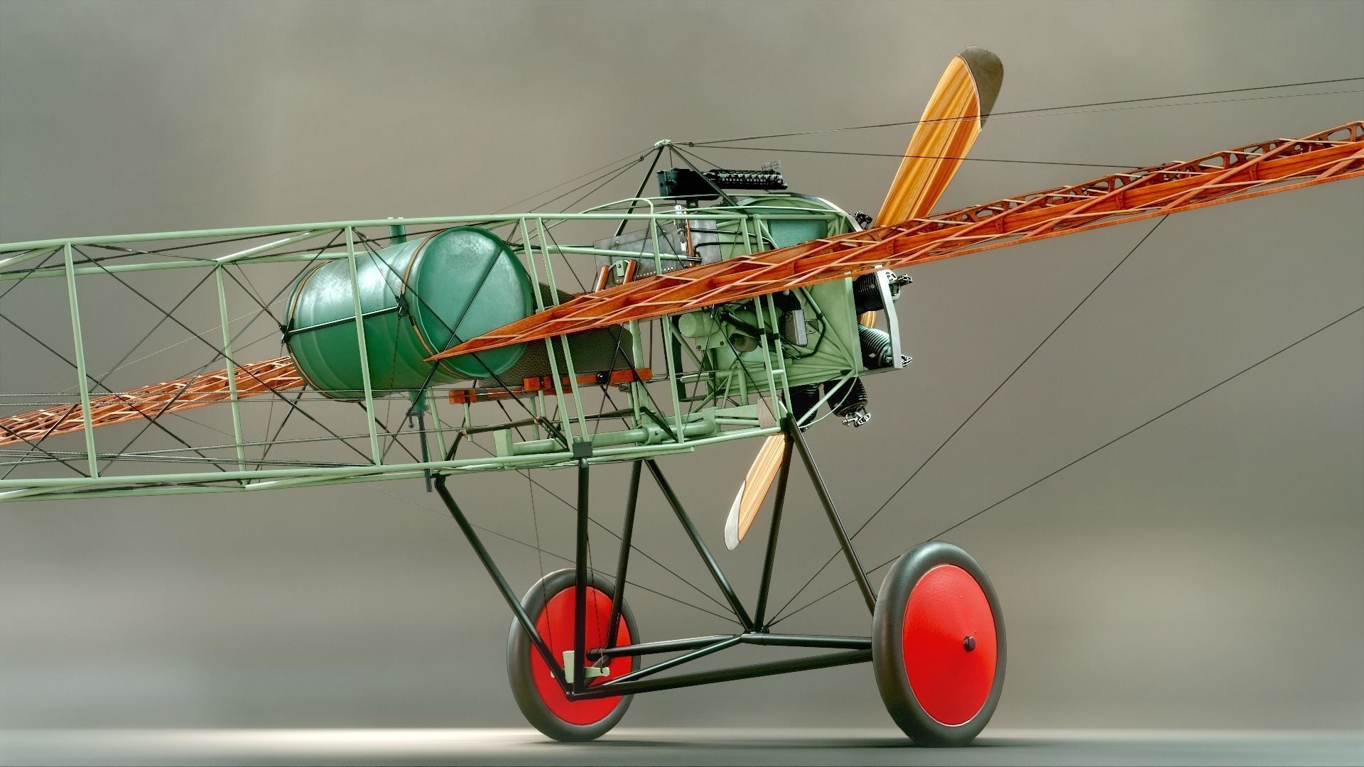 Fokker E IIII Eindecker 3D model | CGTrader