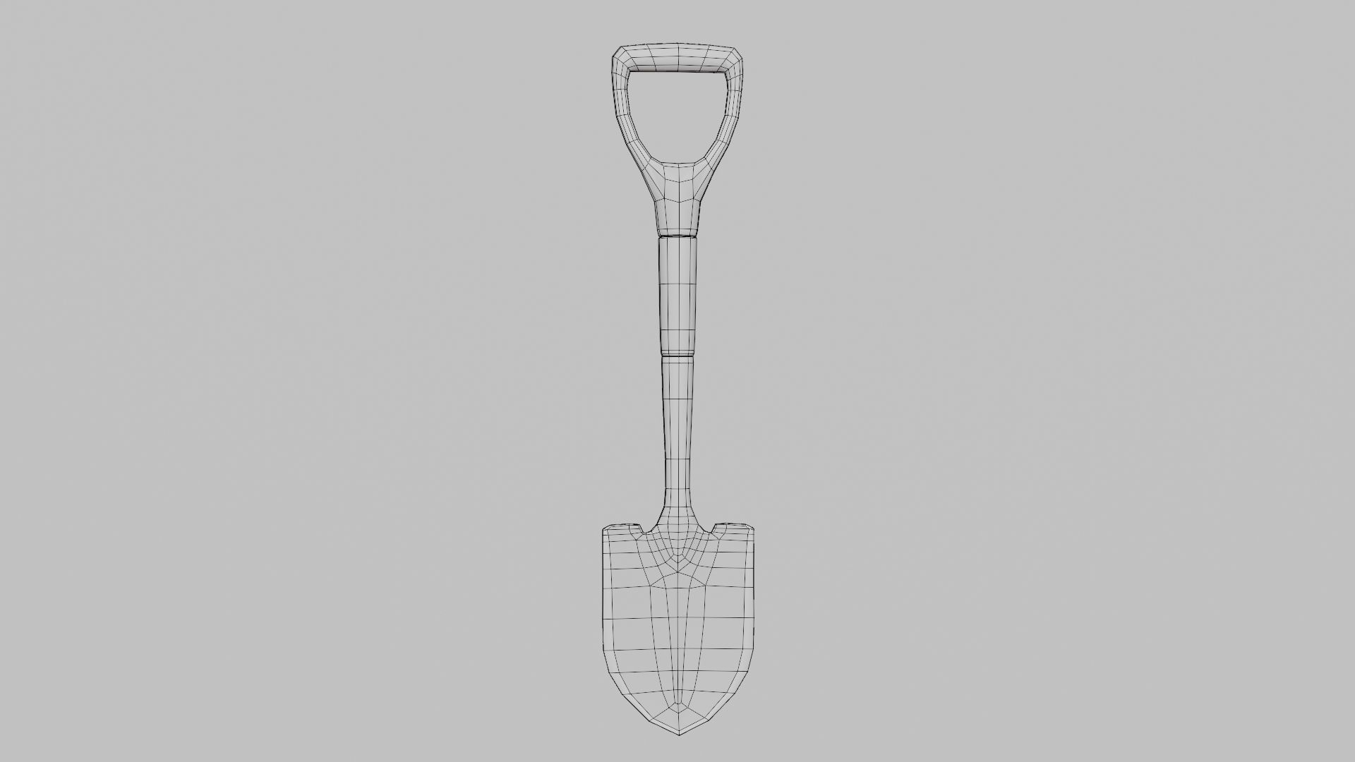 3D model shovel for game engine VR / AR / low-poly | CGTrader