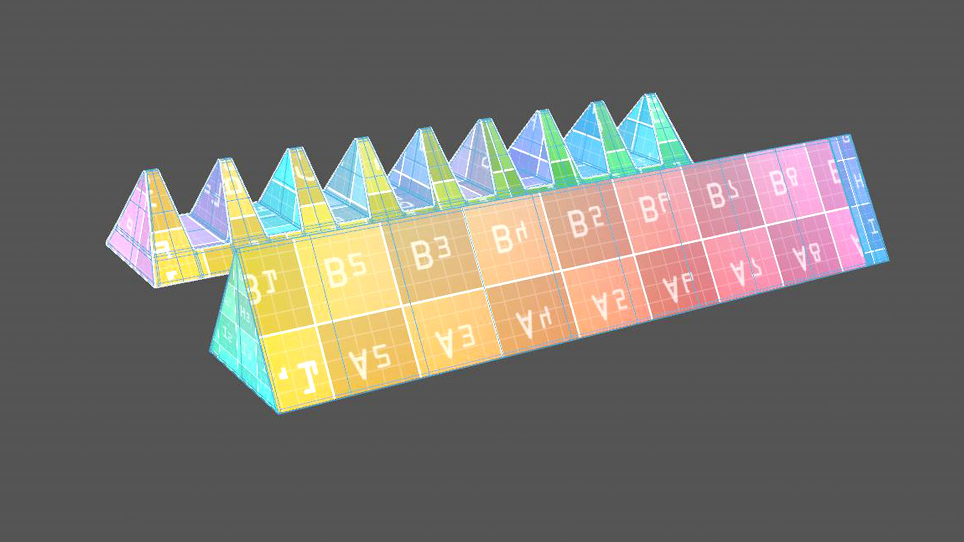Toblerone Milk Chocolate Bar 3D model | CGTrader