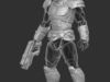 Commander Shepard Mass Effect Kit for Cosmic Legions 3D model 3D ...
