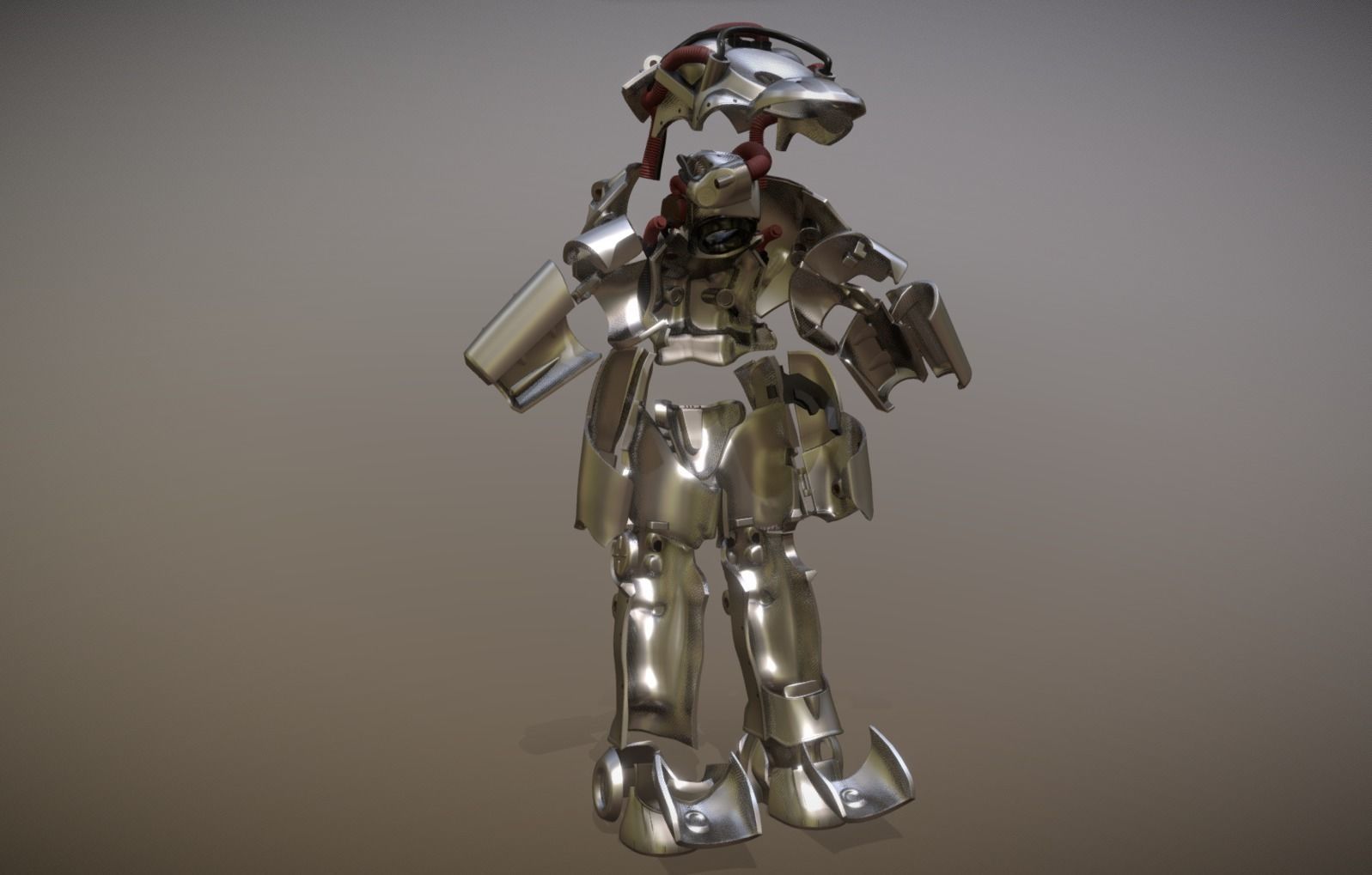 Fallout Power Armor x01 3D model 3D printable | CGTrader