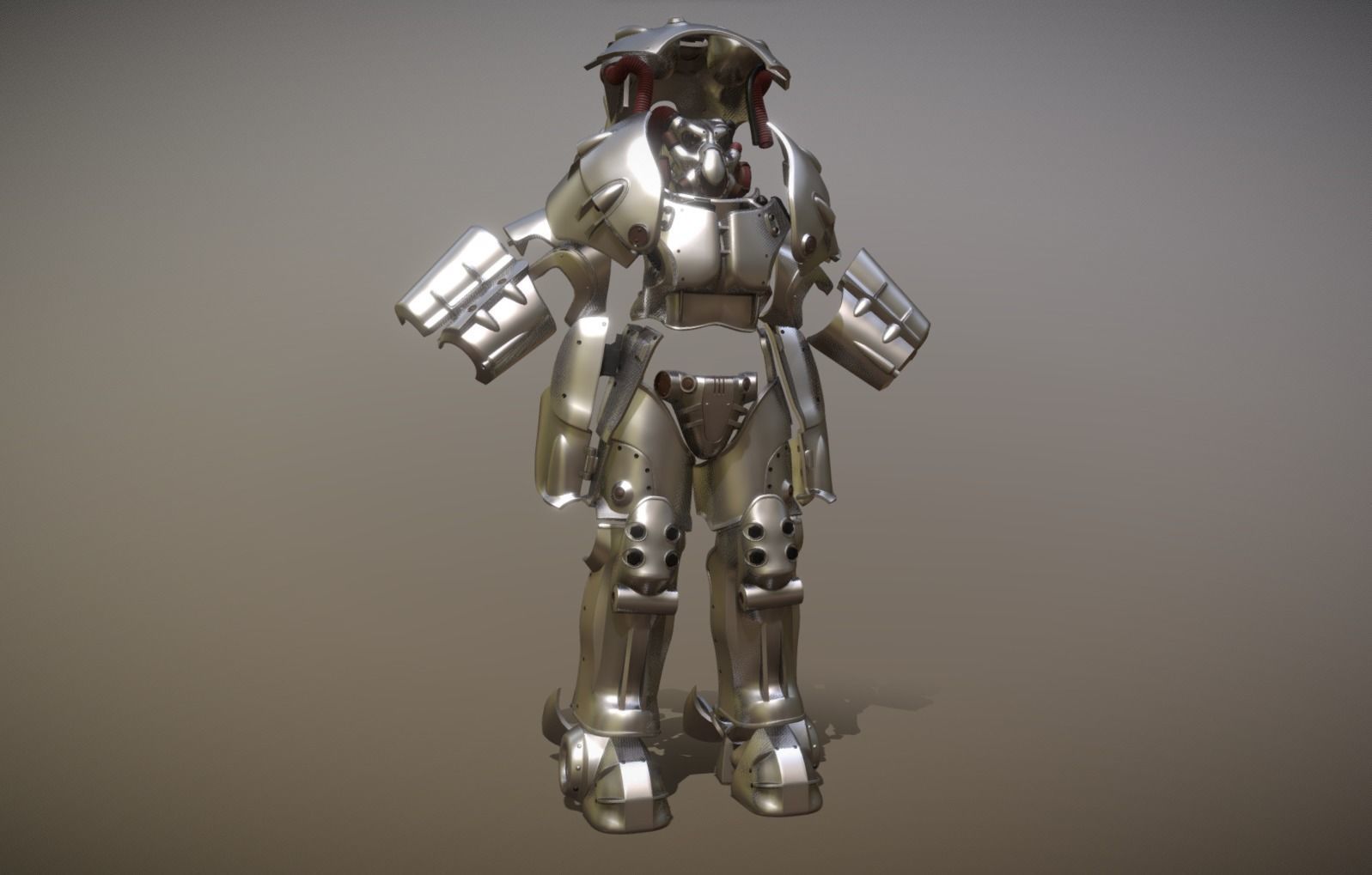 Fallout Power Armor x01 3D model 3D printable | CGTrader