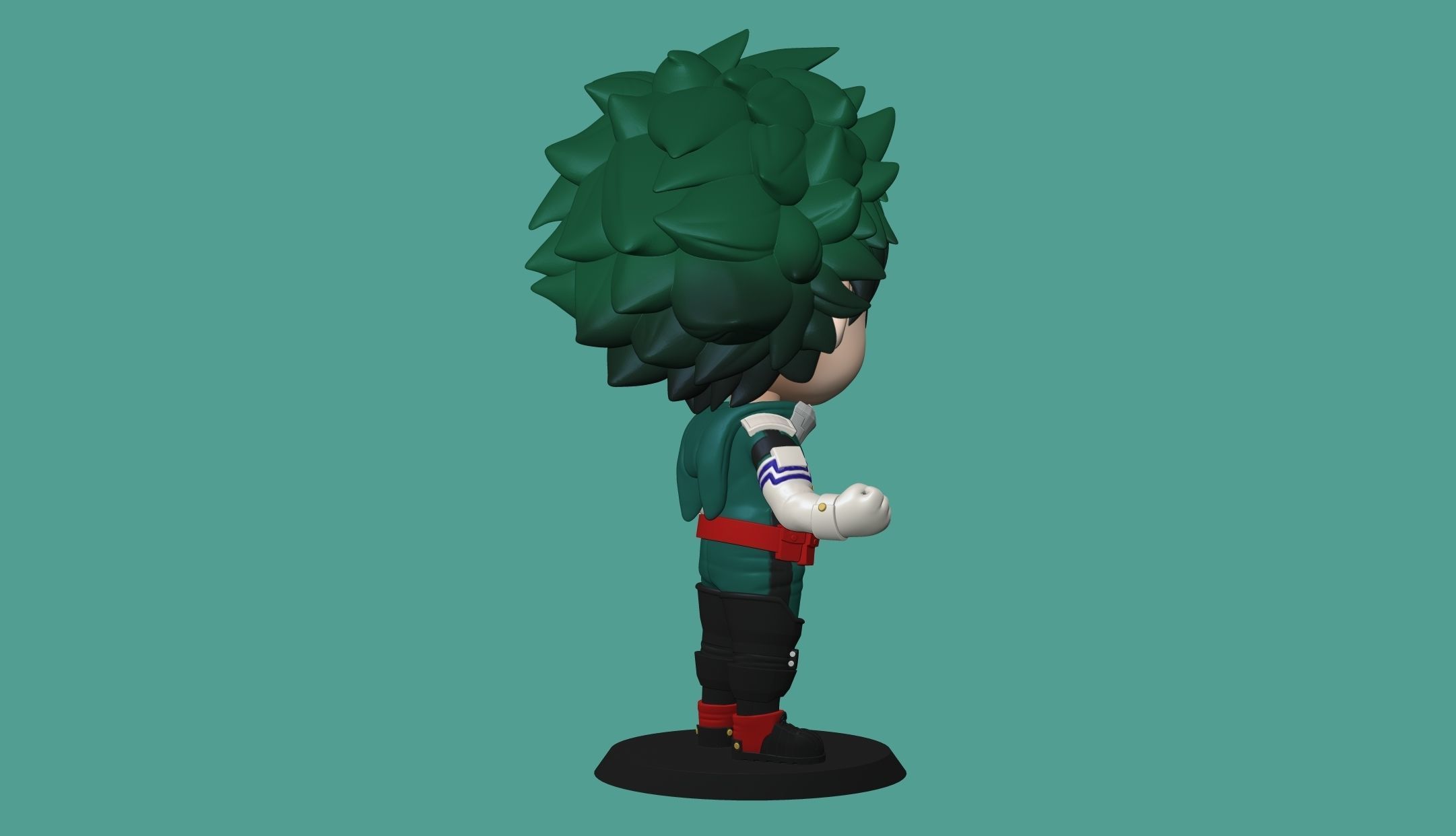 Deku Midoriya Boku no Hero 3D model 3D printable | CGTrader
