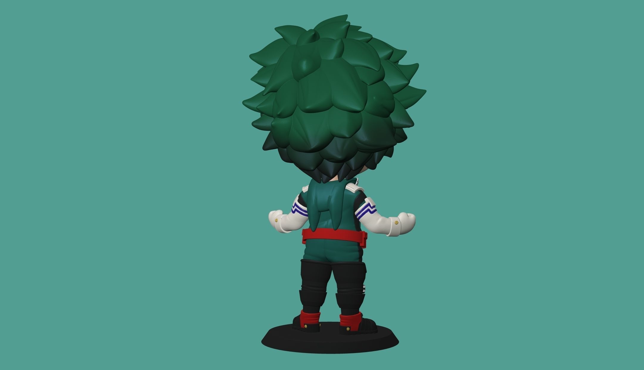 Deku Midoriya Boku no Hero 3D model 3D printable | CGTrader