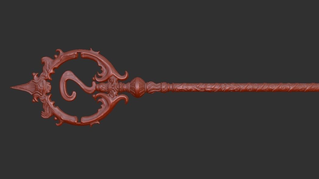 The Riddler Staff From DC 3D STL Model 3D model 3D printable | CGTrader