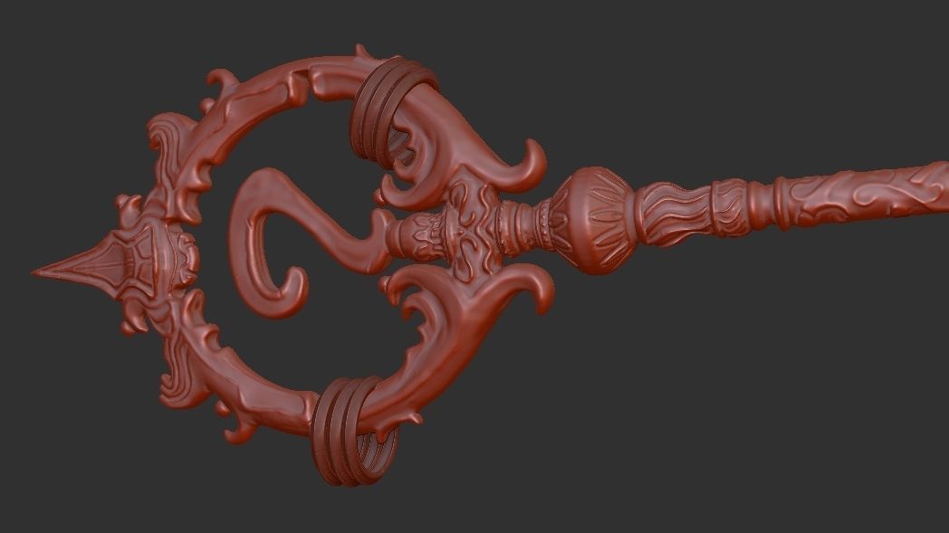 The Riddler Staff From DC 3D STL Model 3D model 3D printable | CGTrader