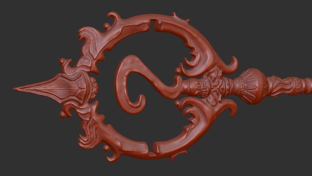 The Riddler Staff From DC 3D STL Model 3D model 3D printable | CGTrader