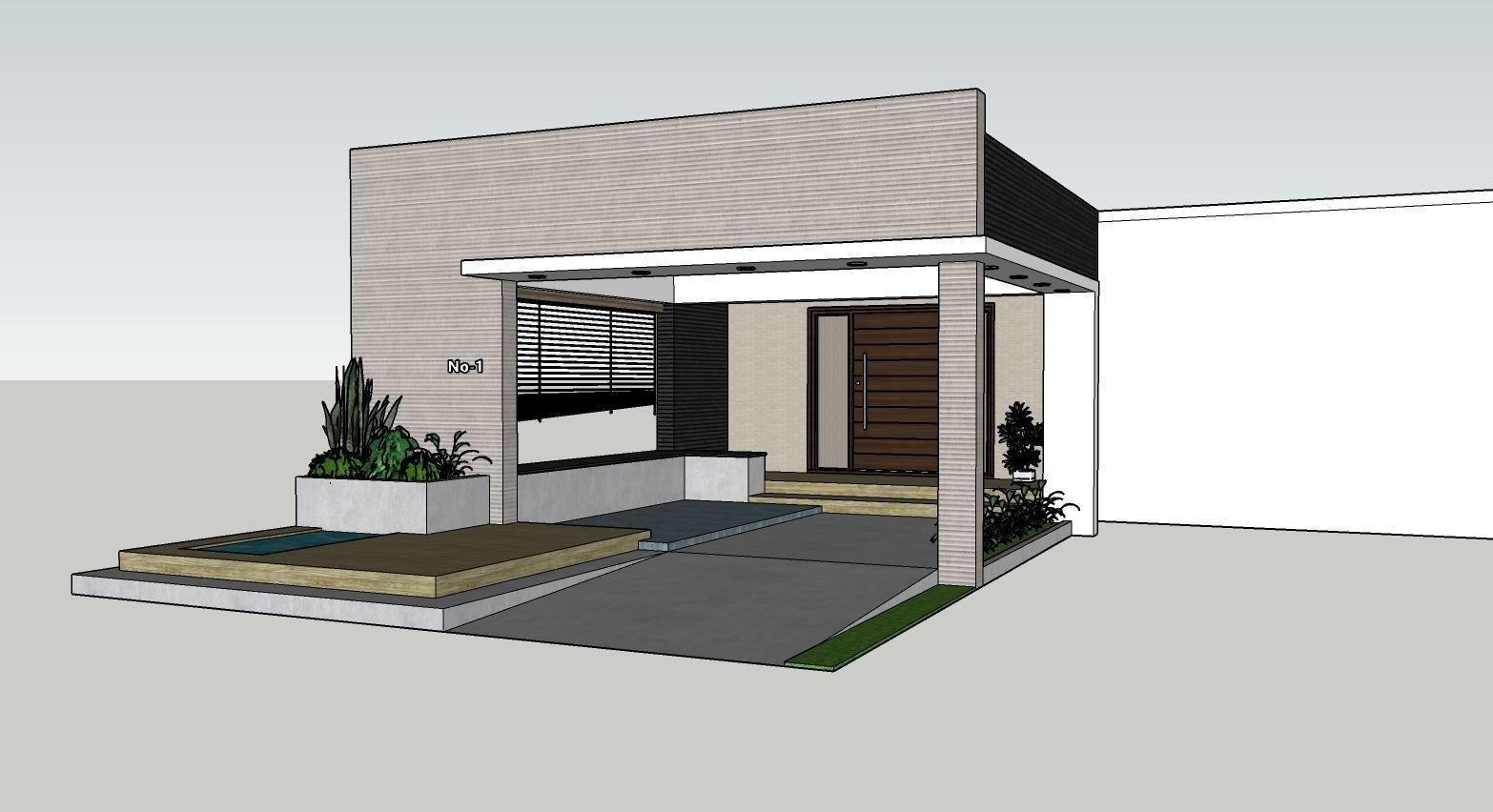 House 72 with plan and panorama 360 images 3D model | CGTrader