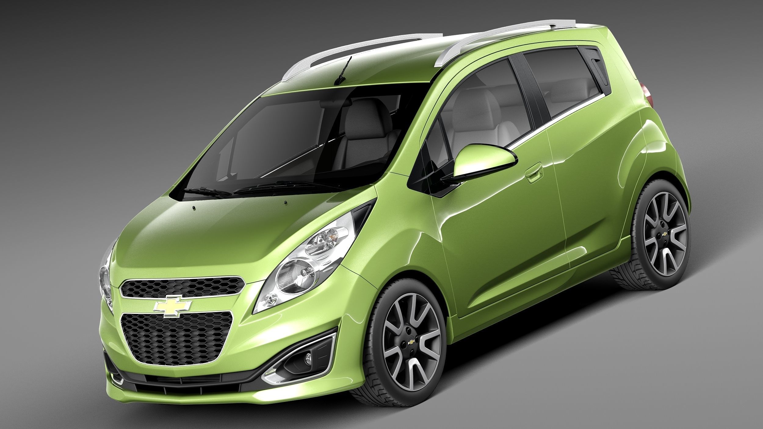 Chevrolet Spark 2013 3D model | CGTrader