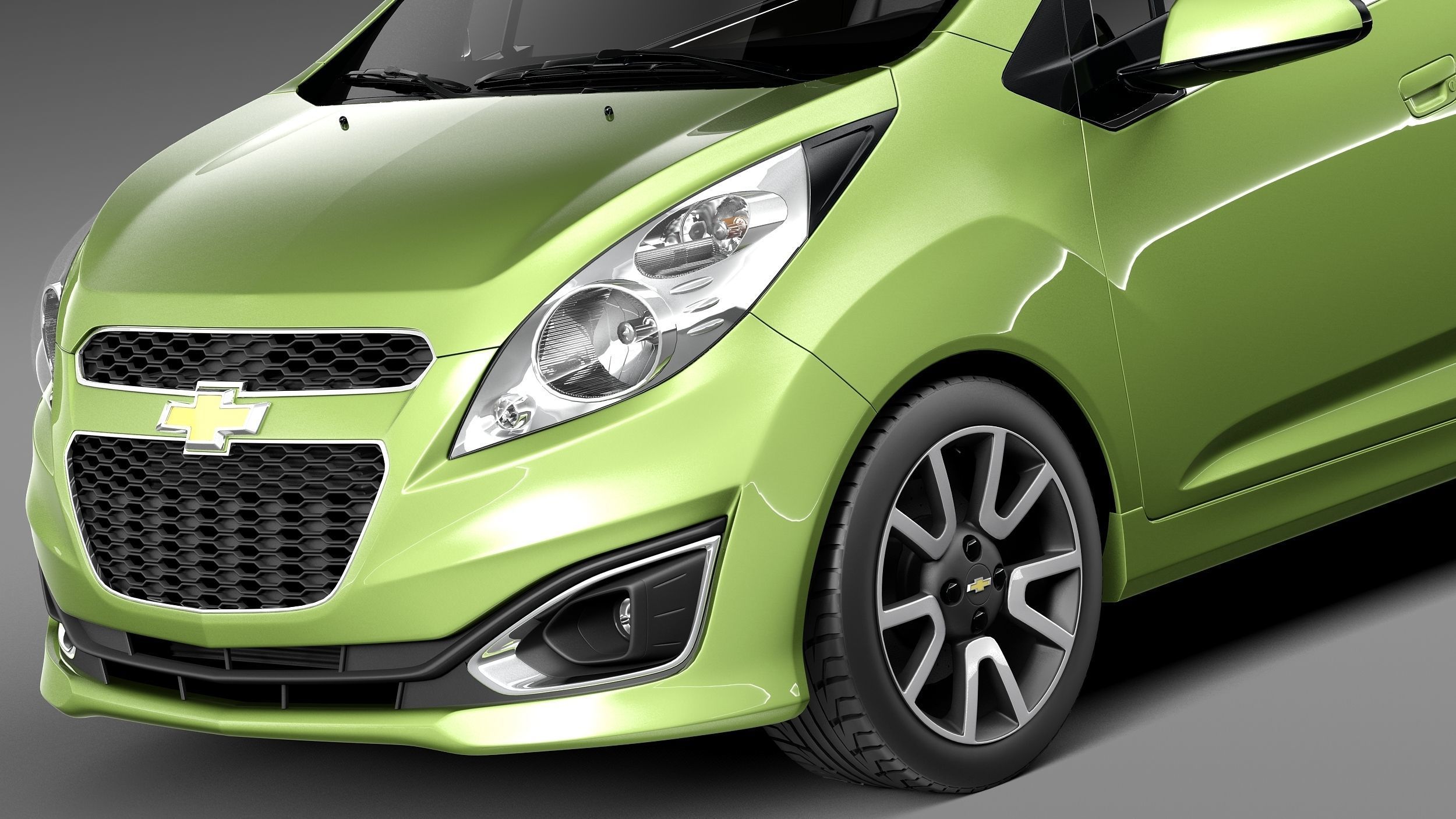Chevrolet Spark 2013 3D model | CGTrader