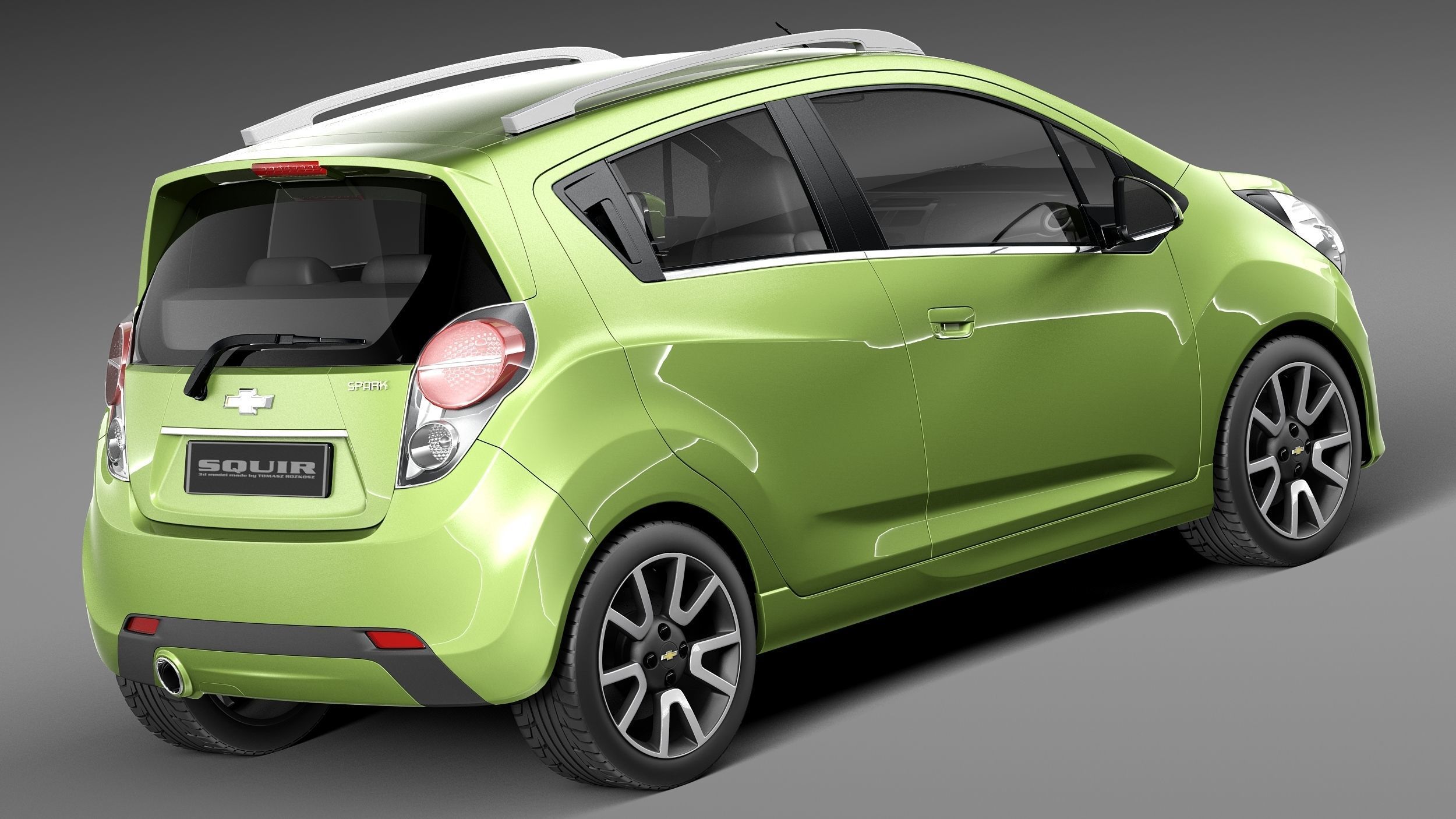 Chevrolet Spark 2013 3D model | CGTrader