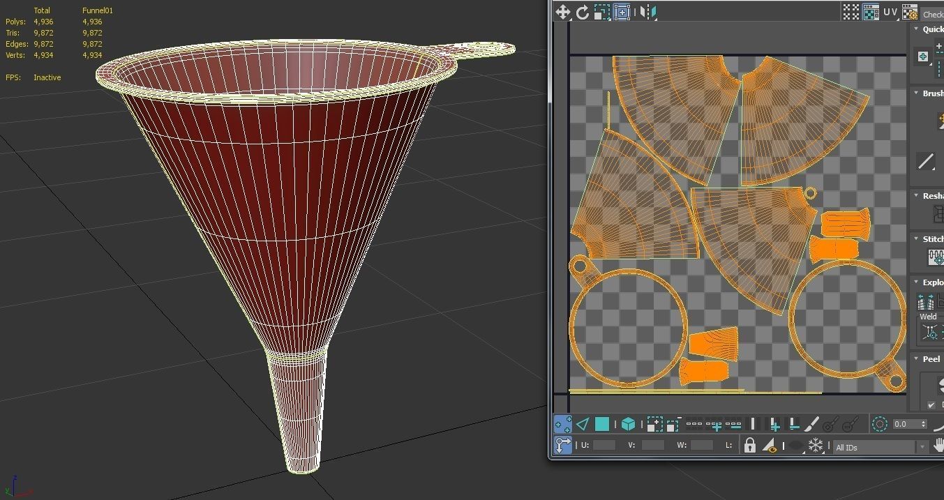 3D model Funnel M01 VR / AR / low-poly | CGTrader