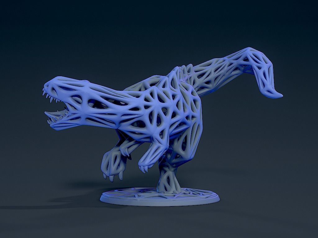 Mesh Raptor 3D model 3D printable | CGTrader