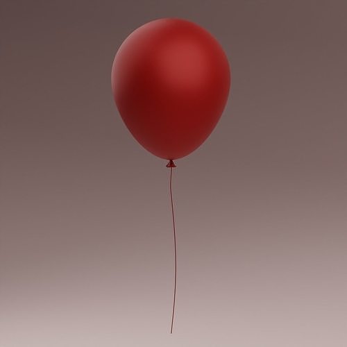 Balloon 3D model | CGTrader