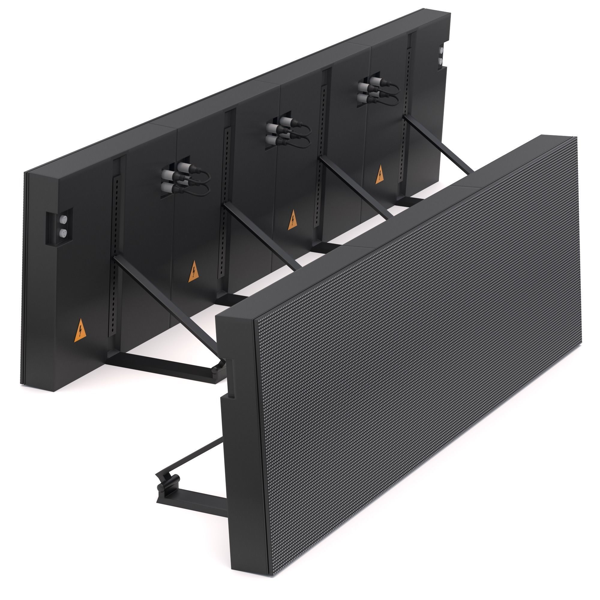 Stadium Led Screen Panel P5 3D model | CGTrader