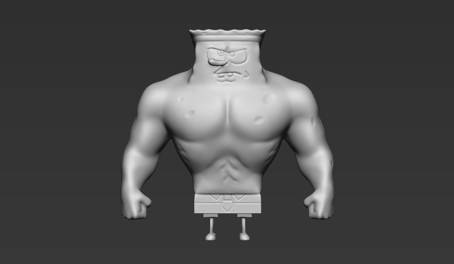 SpongeBob SquarePants 3D Printable Figurine 3D model 3D printable ...