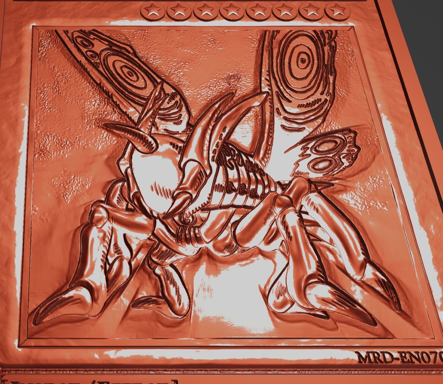 great moth - yugioh 3D model 3D printable | CGTrader