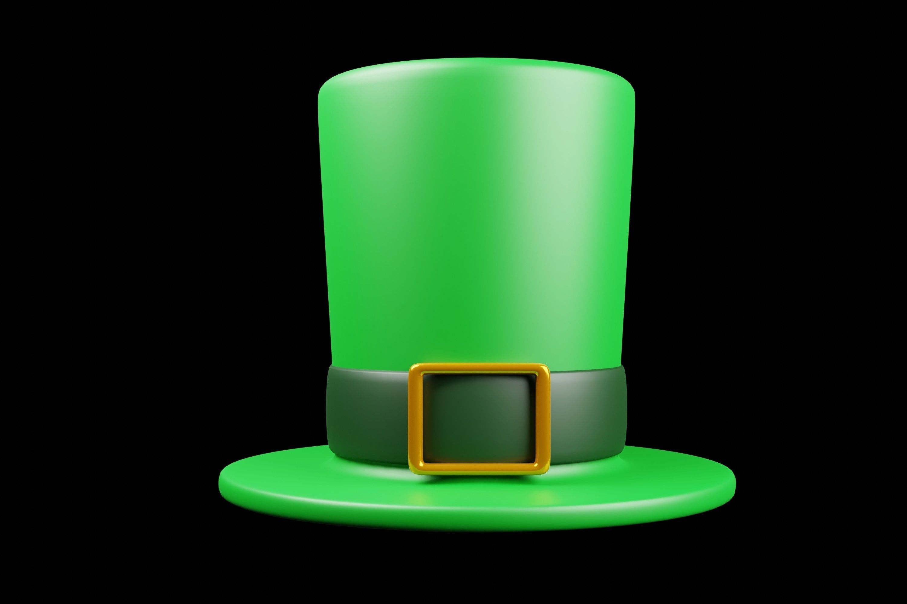 Saint Patrick hat 3D model | CGTrader