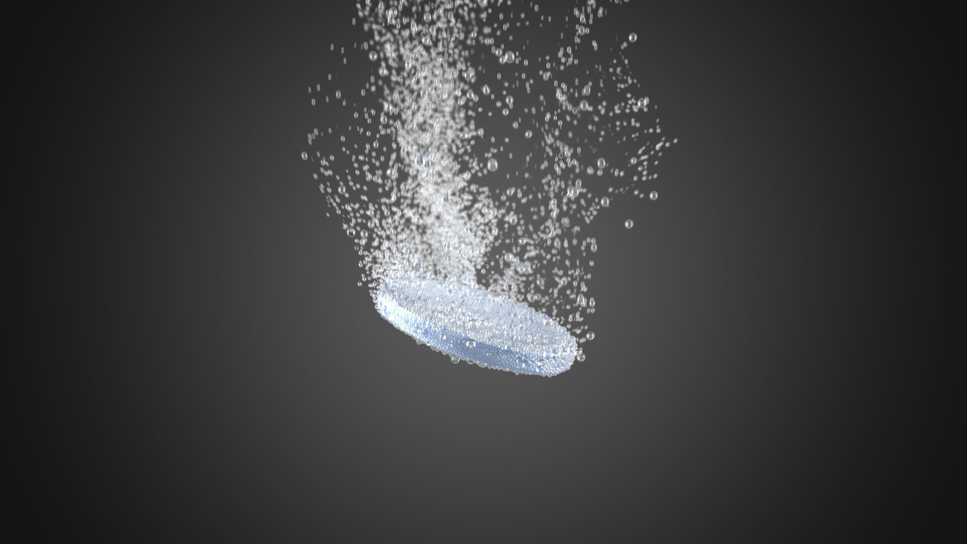 Effervescent Tablet 3D model animated rigged | CGTrader