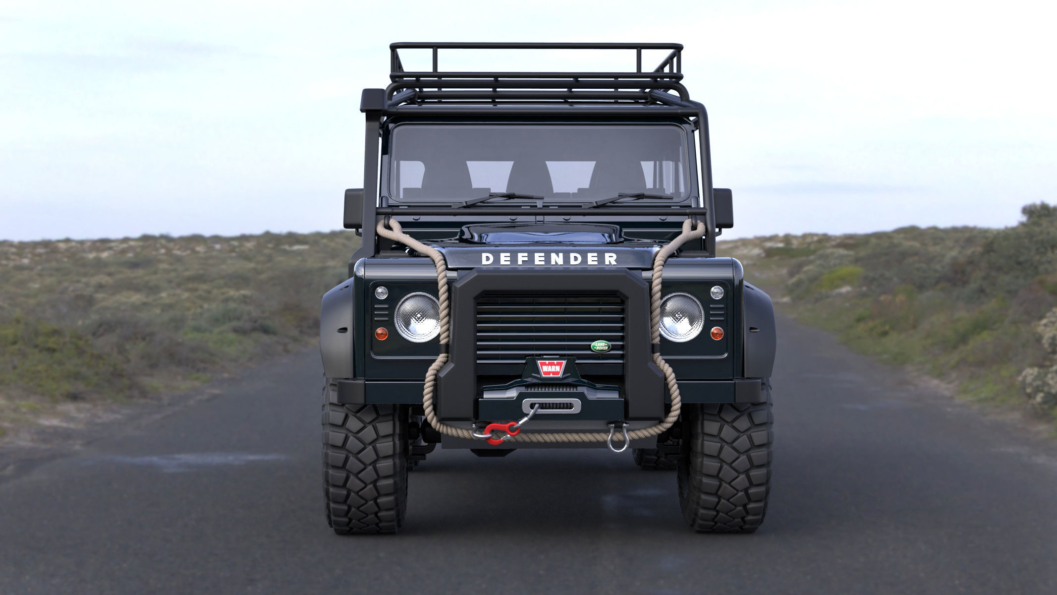 Land Rover Defender 110 Double Cabin Spectre 3D model | CGTrader